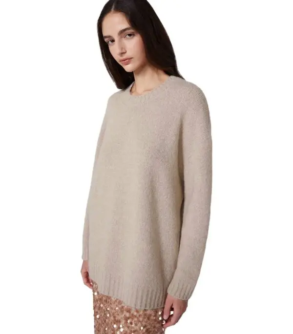 Max Mara Pesco Alpaca-blend Crewneck Sweater