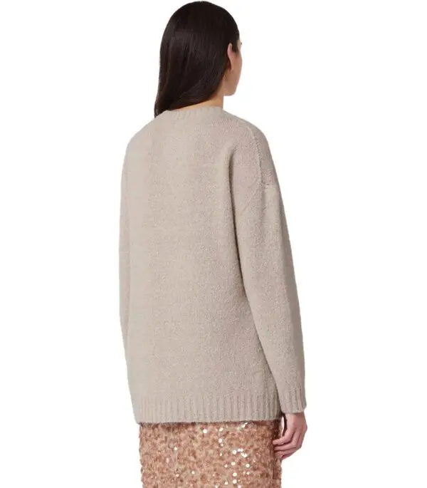 Max Mara Pesco Alpaca-blend Crewneck Sweater