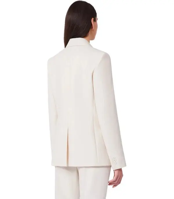 Max Mara Uva Single Breasted Jacket - Ivory