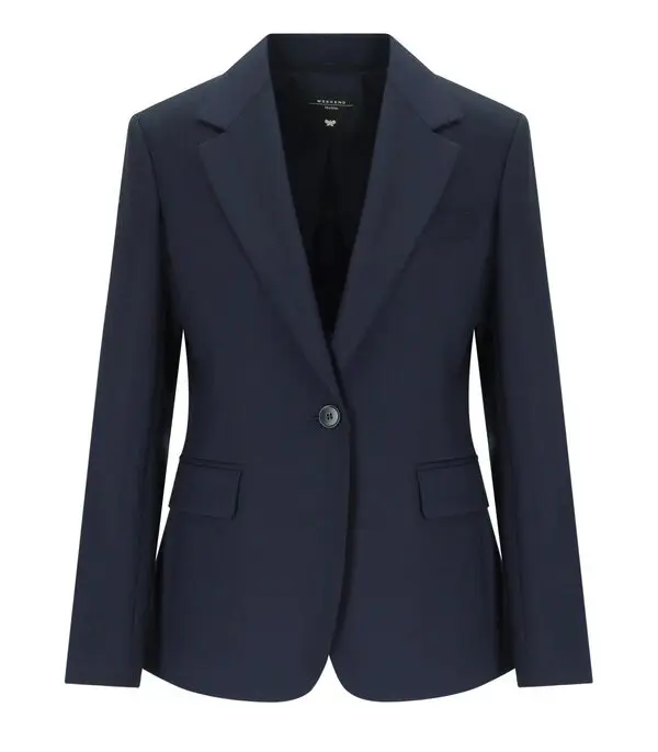 Max Mara Single-breasted Blazer - Blue