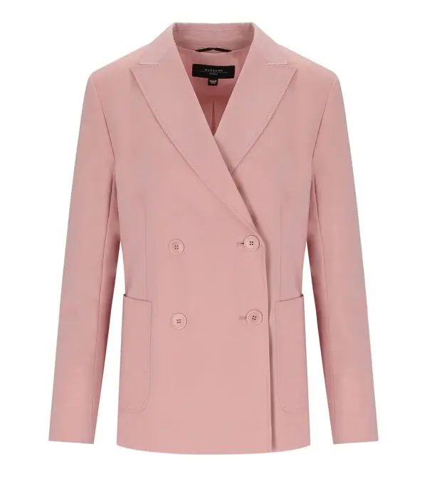 Max Mara Zinnia Pure Wool Double Breasted Jacket