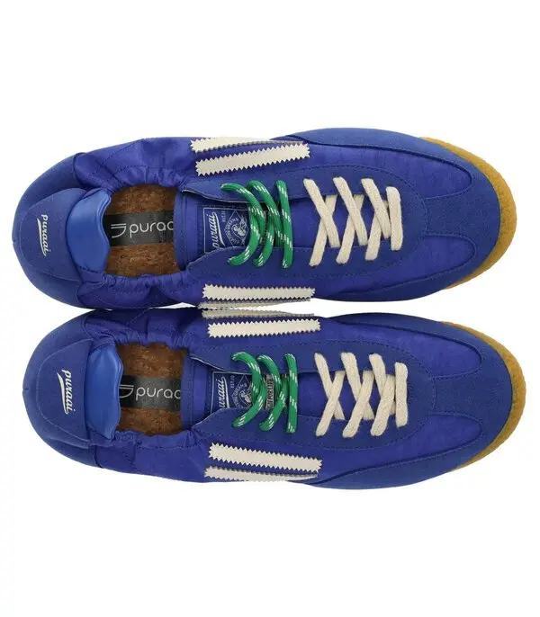 PURAAI Panther Vintage Nylon Sneaker - Blue