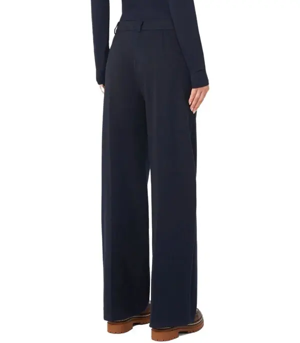 Max Mara Zelota Flannel Jersey Trousers - Blue