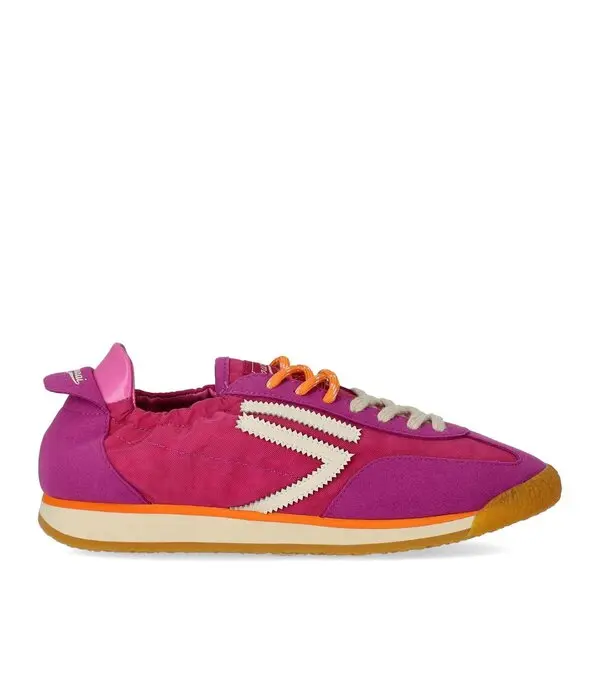 PURAAI Panther Vintage Nylon Sneaker - Fuchsia
