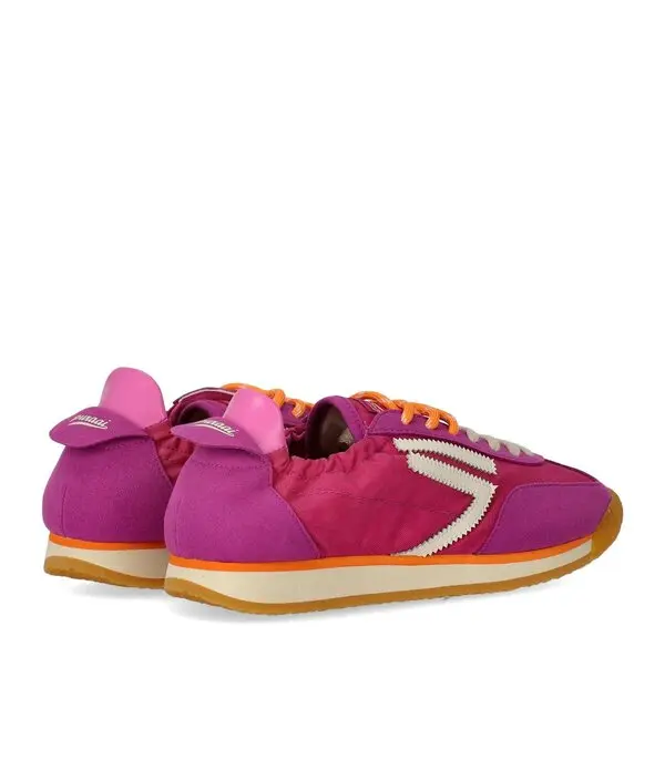 PURAAI Panther Vintage Nylon Sneaker - Fuchsia