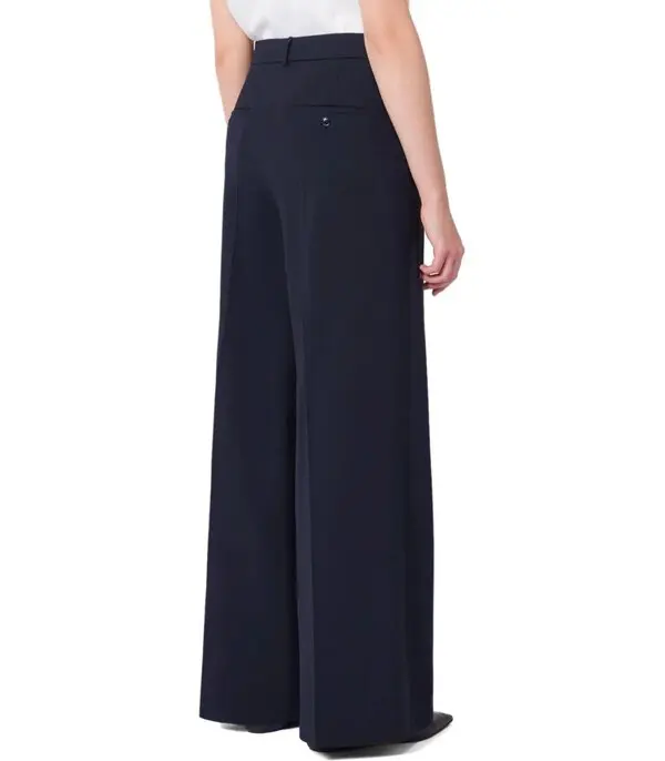 Max Mara Asta Wide Leg Trousers - Blue