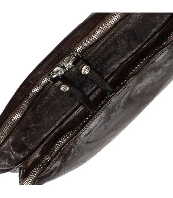 CAMPOMAGGI Arenite Dark Crossbody Bag