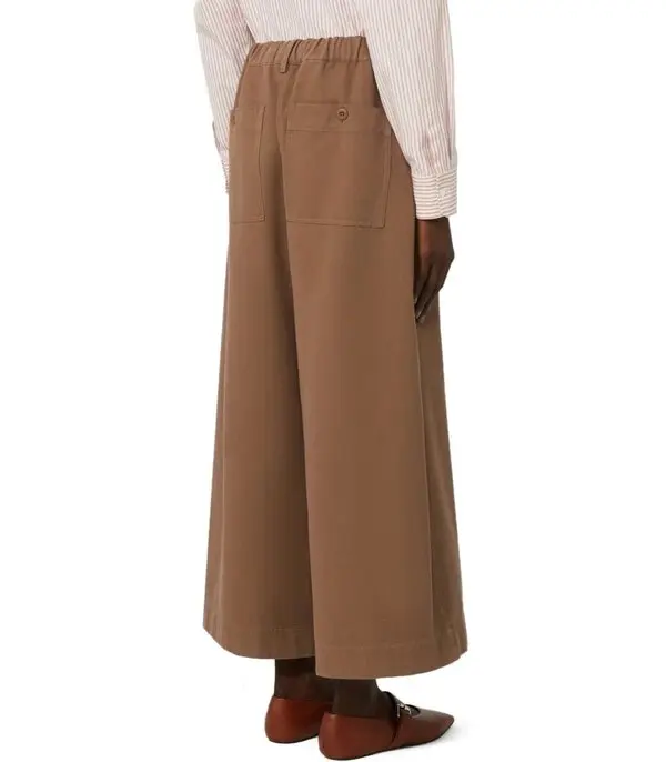Max Mara Ariete Cropped Wide-leg Trousers