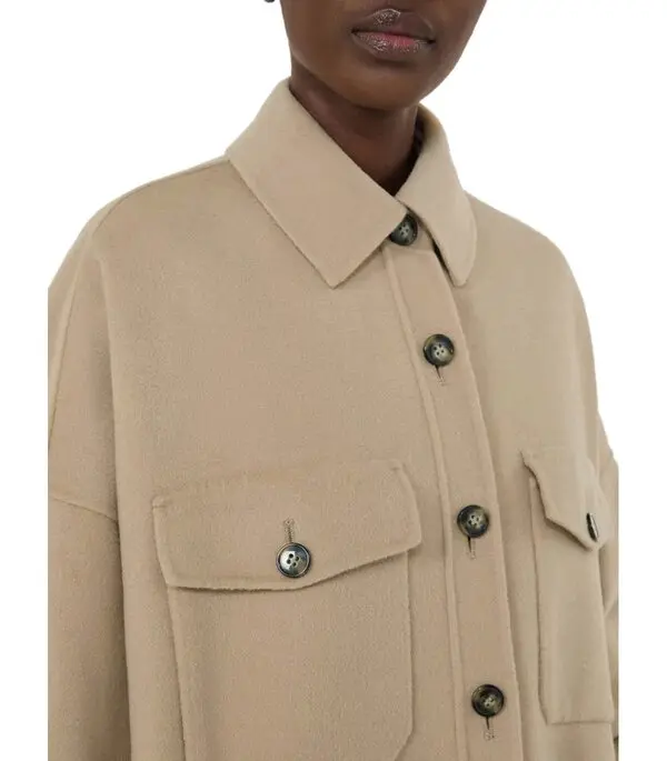 Max Mara Laser Camel Coat - Beige