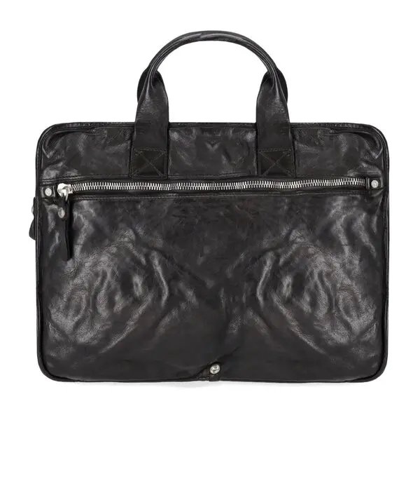 CAMPOMAGGI Leather Briefcase