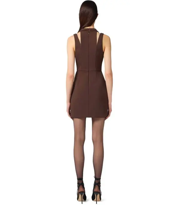 Elisabetta Franchi Sleeveless Cut Out Dress