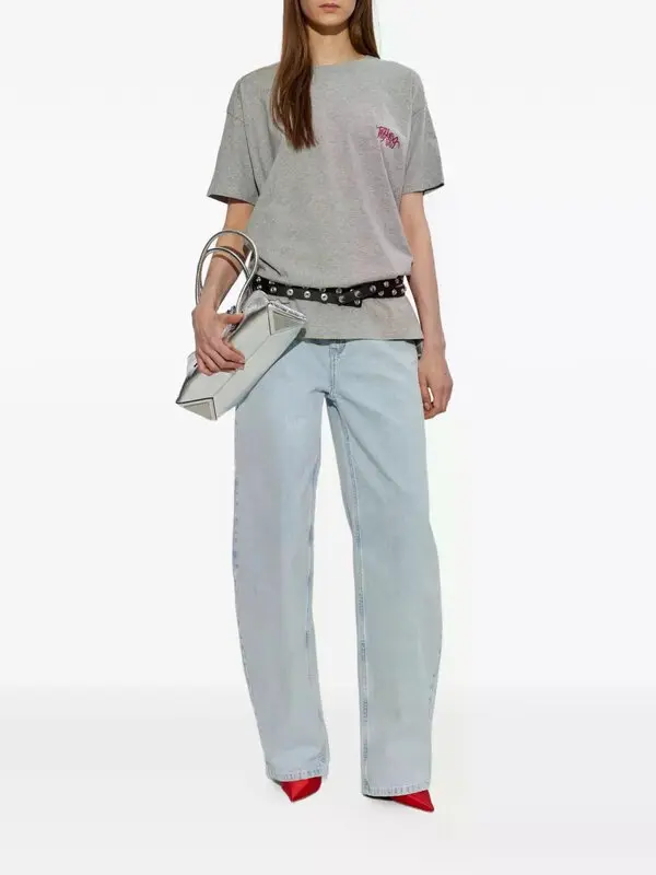 Attico Logo Embroidered T-shirt