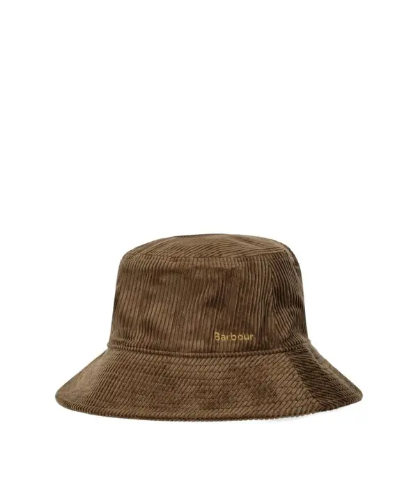 Barbour Corduroy Bucket Hat - Brown