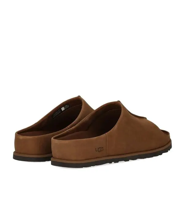 UGG Otzo Waterproof Nubuck Leather Slide - Brown