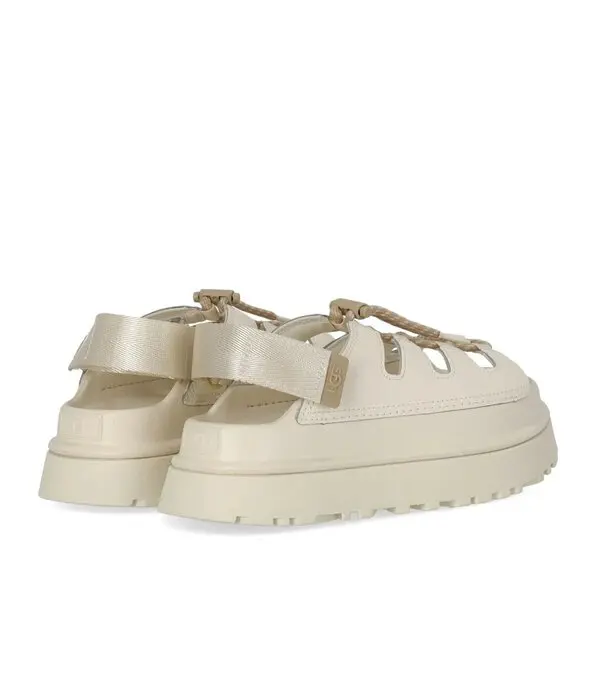 UGG Goldenglow Toggle Jasmine Sandal - White