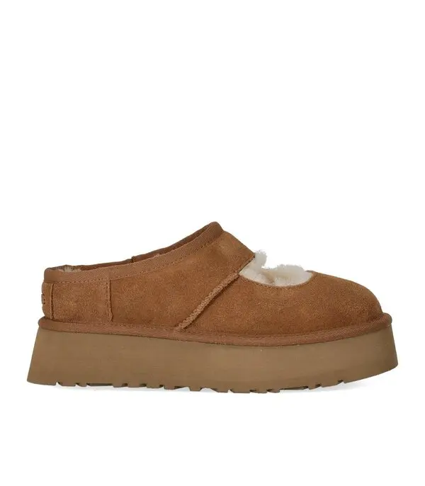 UGG Bea Suede Mary Jane Platform Shoes