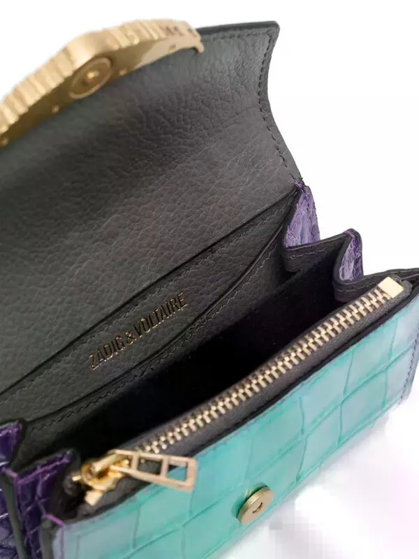 Zadig&Voltaire Borderline Metal-wings Wallet
