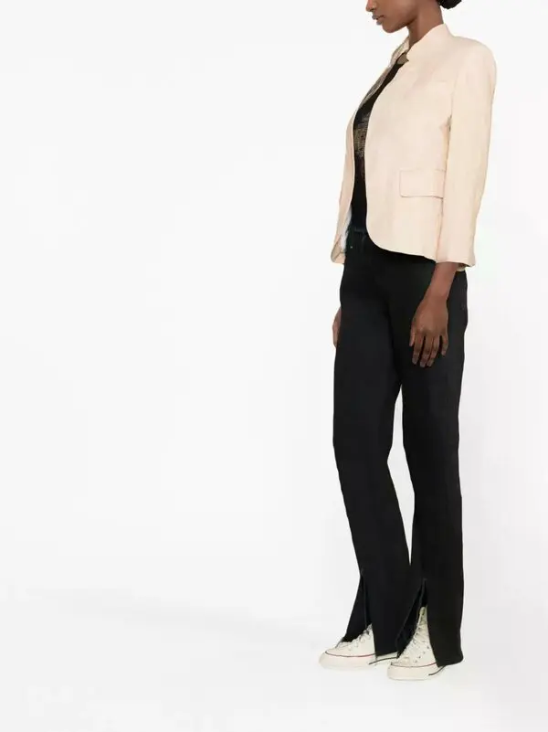 Zadig&Voltaire Verys Crinkled Leather Jacket
