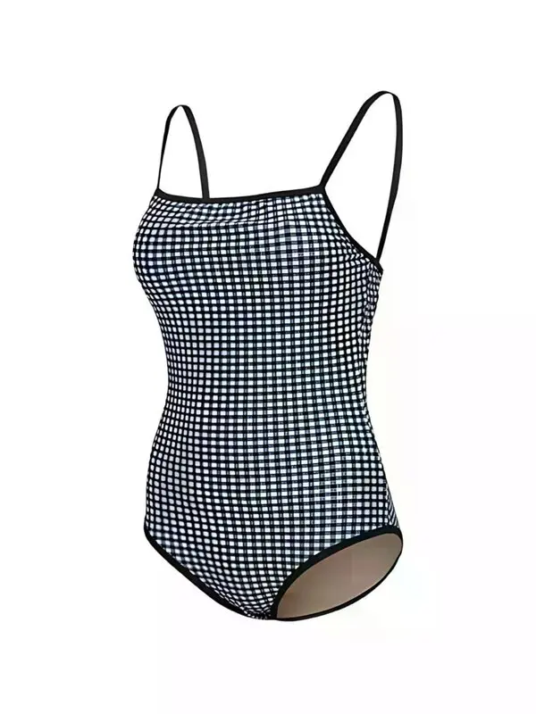 5PENING Melanie Check-print Swimsuit