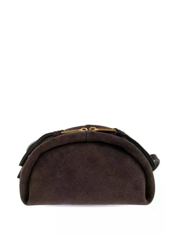 ALLSAINTS Rosalie Suede Shoulder Bag - Brown