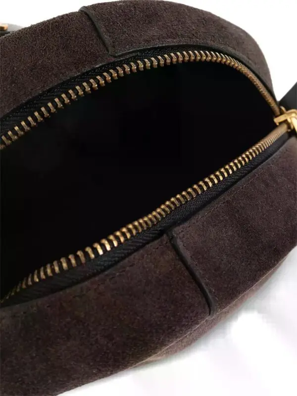 ALLSAINTS Rosalie Suede Shoulder Bag - Brown