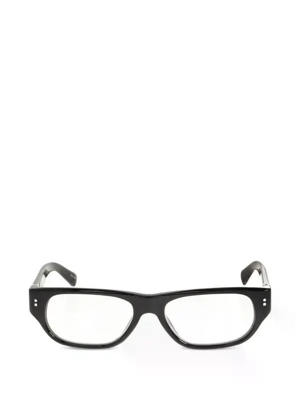 Jacquemus Rectangle Frame Eyeglasses - Black