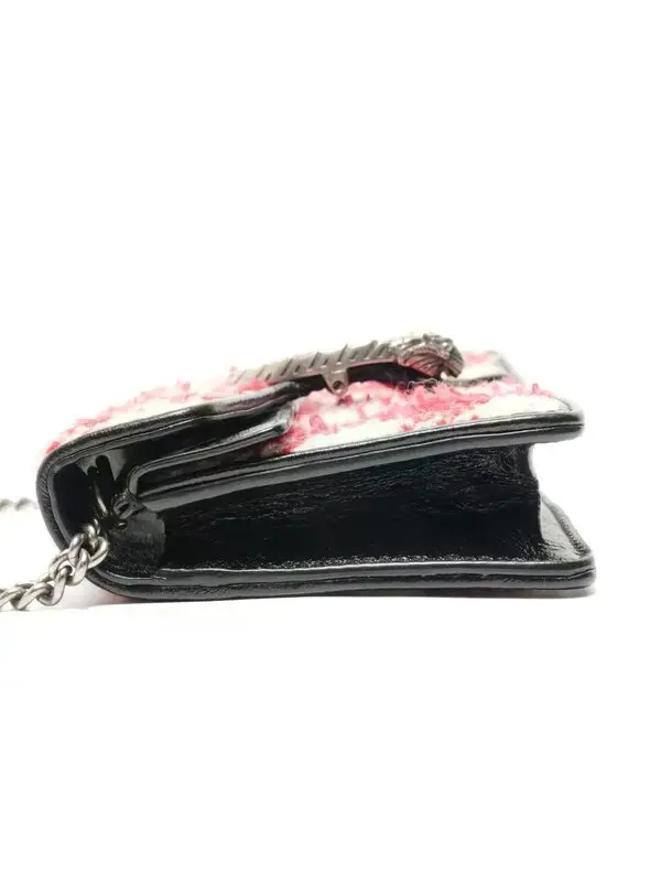 Gucci Gg Tweed Dionysus Shoulder Bag