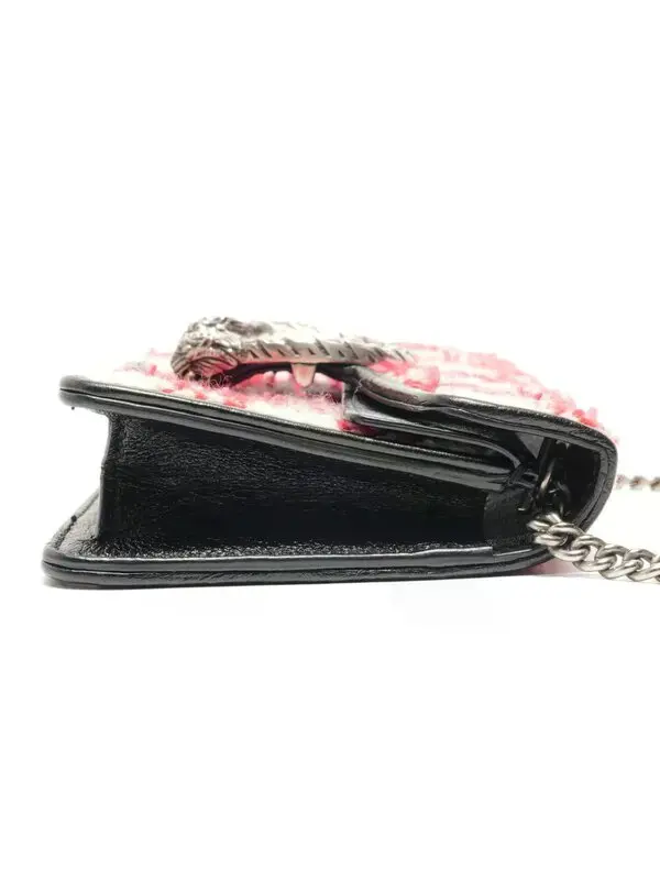 Gucci Gg Tweed Dionysus Shoulder Bag