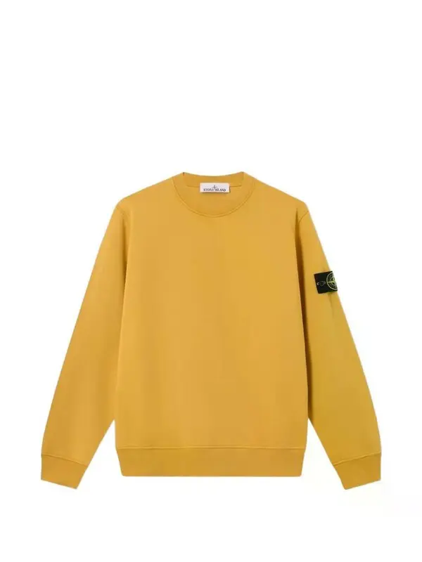 Stone Island Compass Patch Crew Neck Sweater