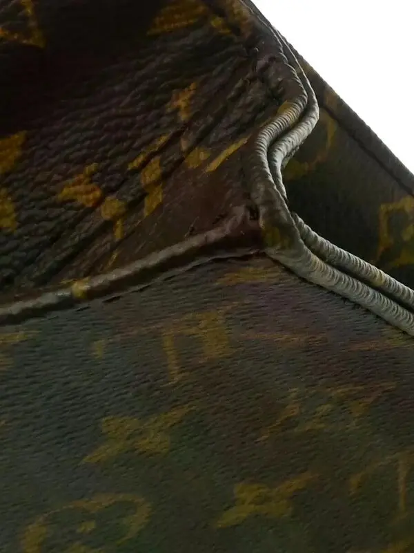 LOUIS VUITTON Monogram Sac Plat Tote Bag - Brown