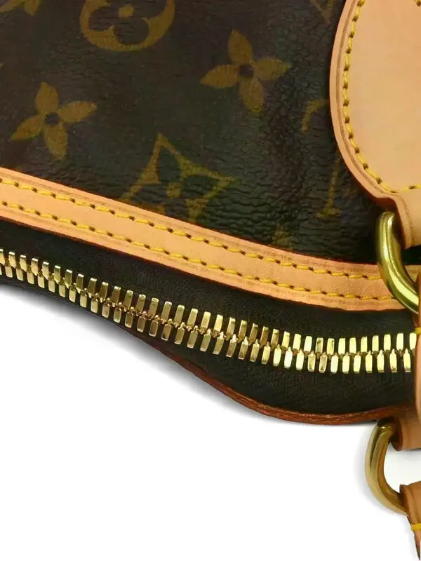 LOUIS VUITTON Lockit Monogram Tote Bag - Brown
