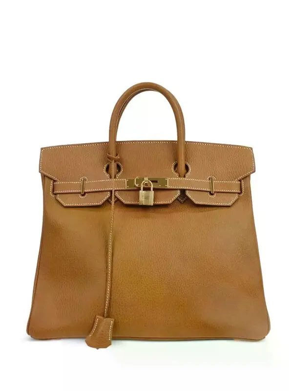 Hermès 1999 Haut À Courroies Tote Bag - Neutrals
