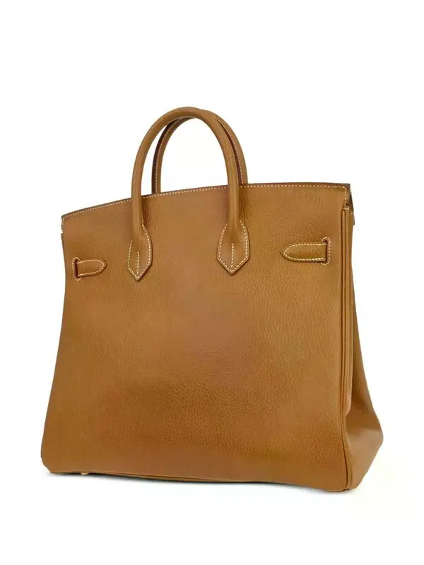 Hermès 1999 Haut À Courroies Tote Bag - Neutrals