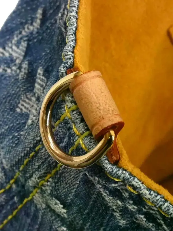 LOUIS VUITTON Monogram Denim Backpack