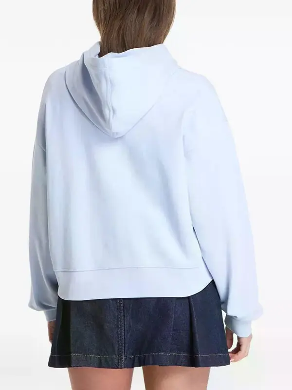 Lacoste Logo Patch Drawstring Hoodie
