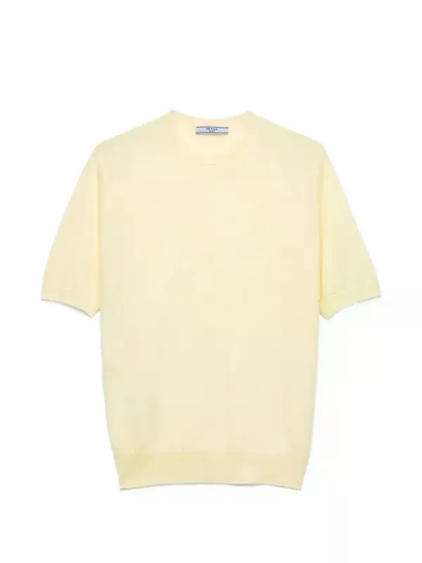 Prada Short-sleeved Cashmere T-shirt