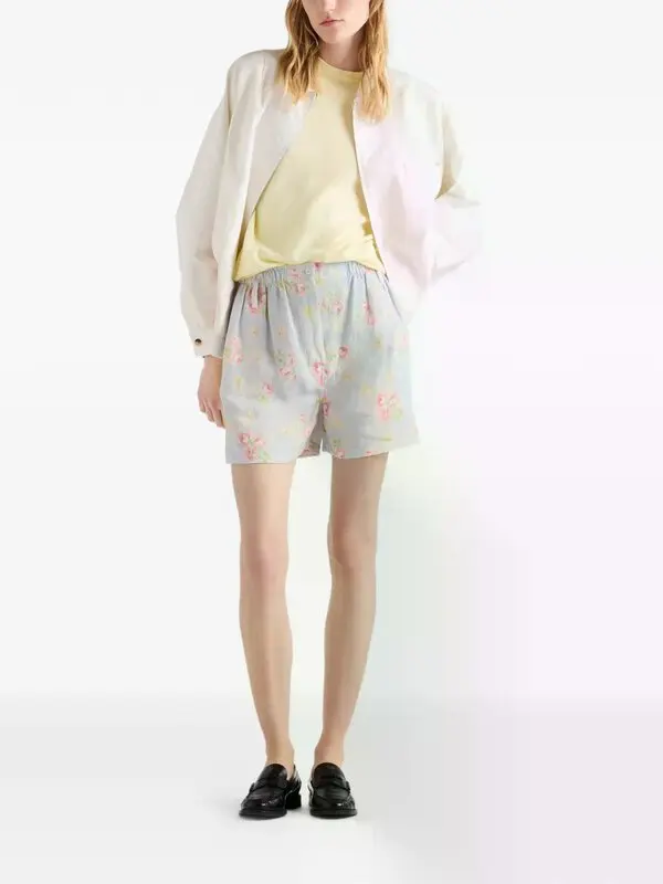 Prada Short-sleeved Cashmere T-shirt