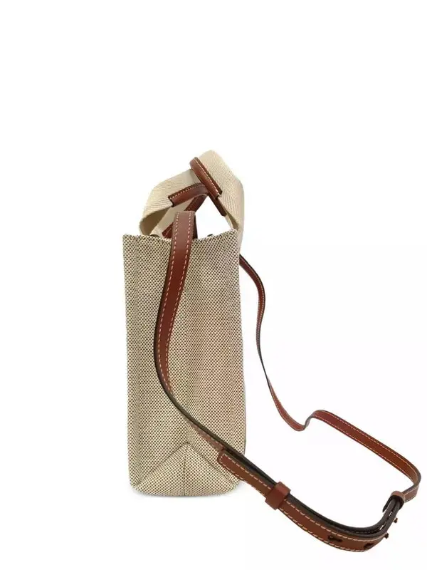 Chloé Woody Logo-strap Tote Bag - Neutrals