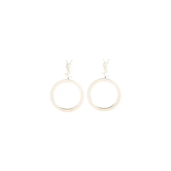 Saint Laurent Cassandre Hoop Earrings
