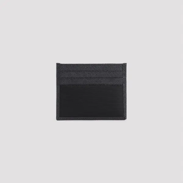 Prada Re-nylon Card Holder - Black