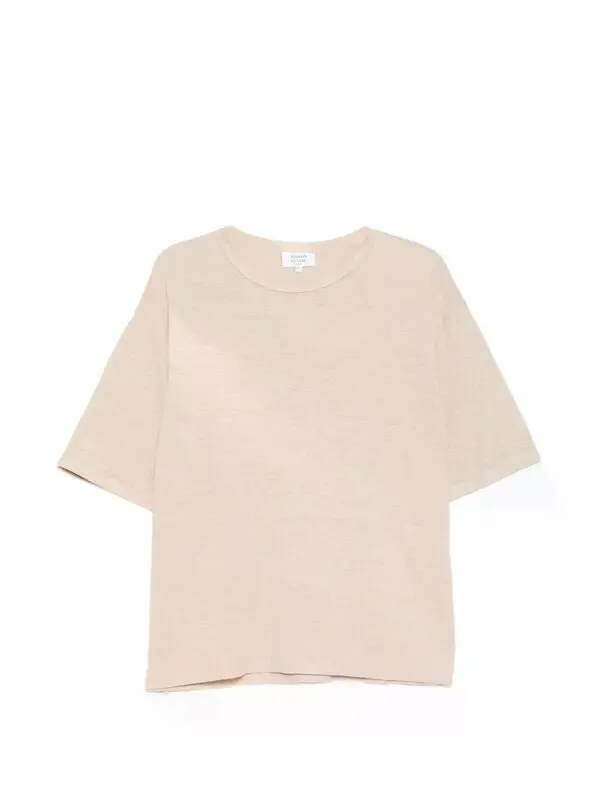 Maison Kitsuné Logo-embroidered T-shirt
