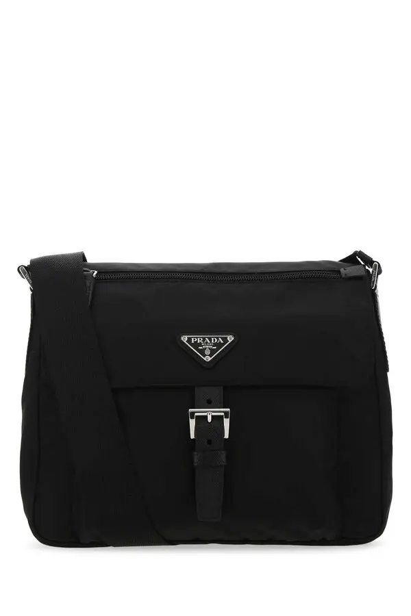 Prada Re-nylon Crossbody Bag - Black