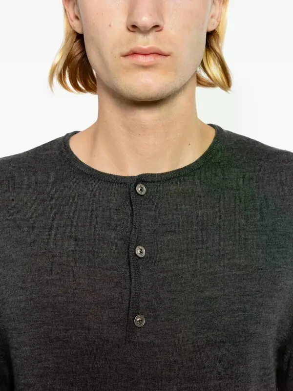 TEAM WANG DESIGN Reset Henley T-shirt