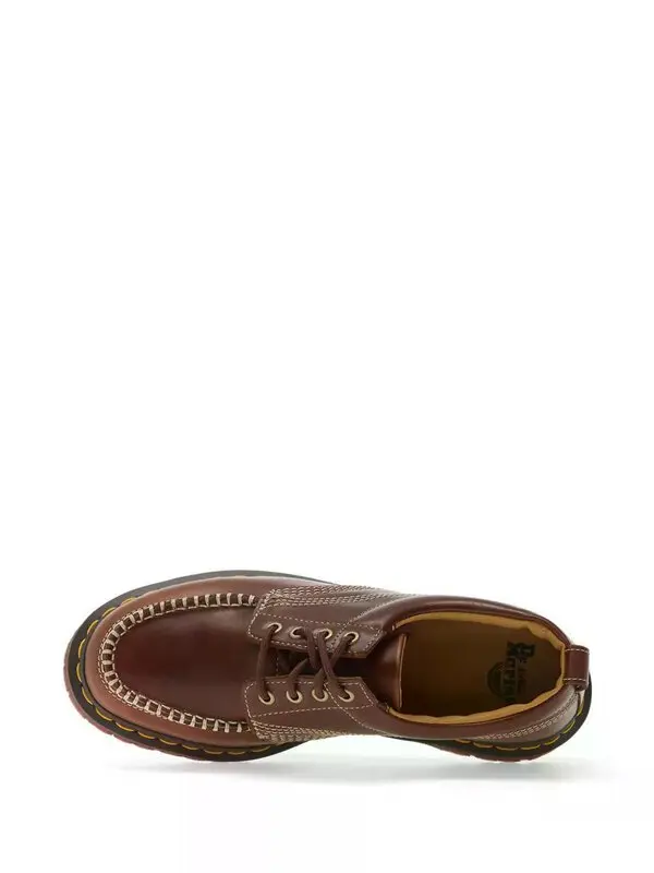 Dr. Martens Lowell Contrast Stitching Derby Shoes