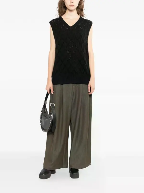 TEAM WANG DESIGN Reset Knitted Vest