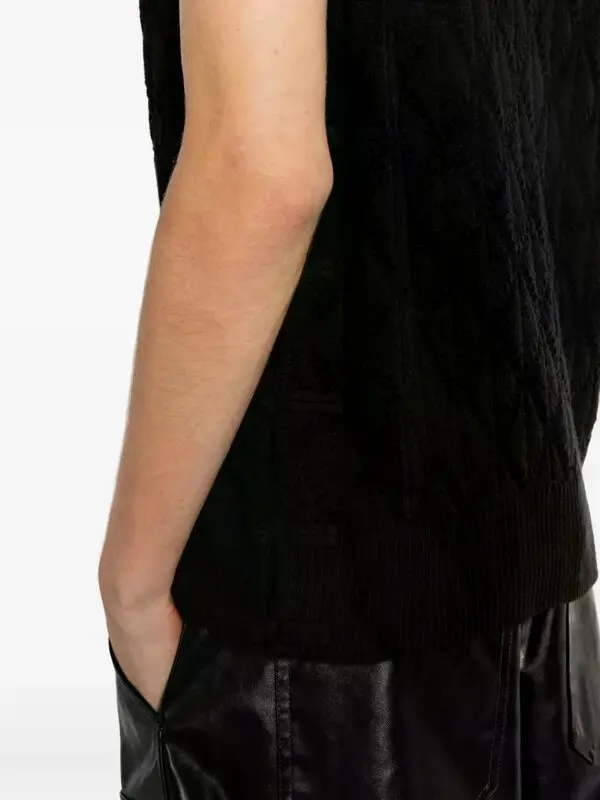 TEAM WANG DESIGN Reset Knitted Vest