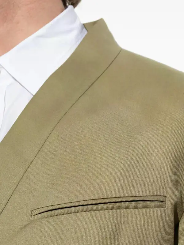 Kenzo Wrap-tie Virgin-wool Jacket