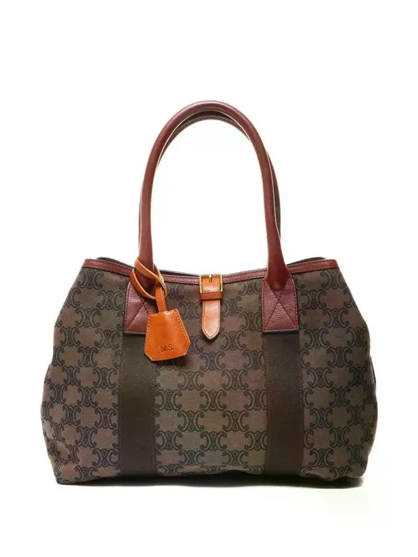 Celine Triomphe Canvas Tote Bag