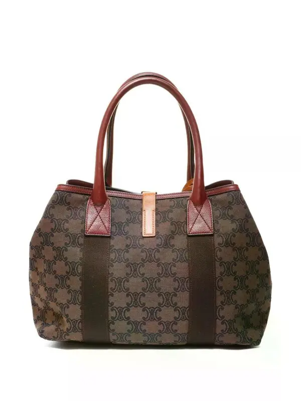 Celine Triomphe Canvas Tote Bag