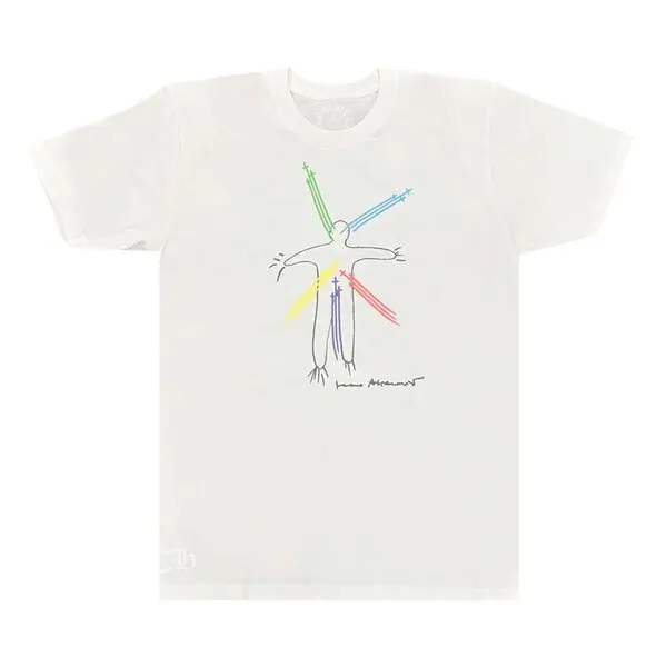 Chrome Hearts X Marina Abramovic Graphic Print T-shirt /multicolor - White